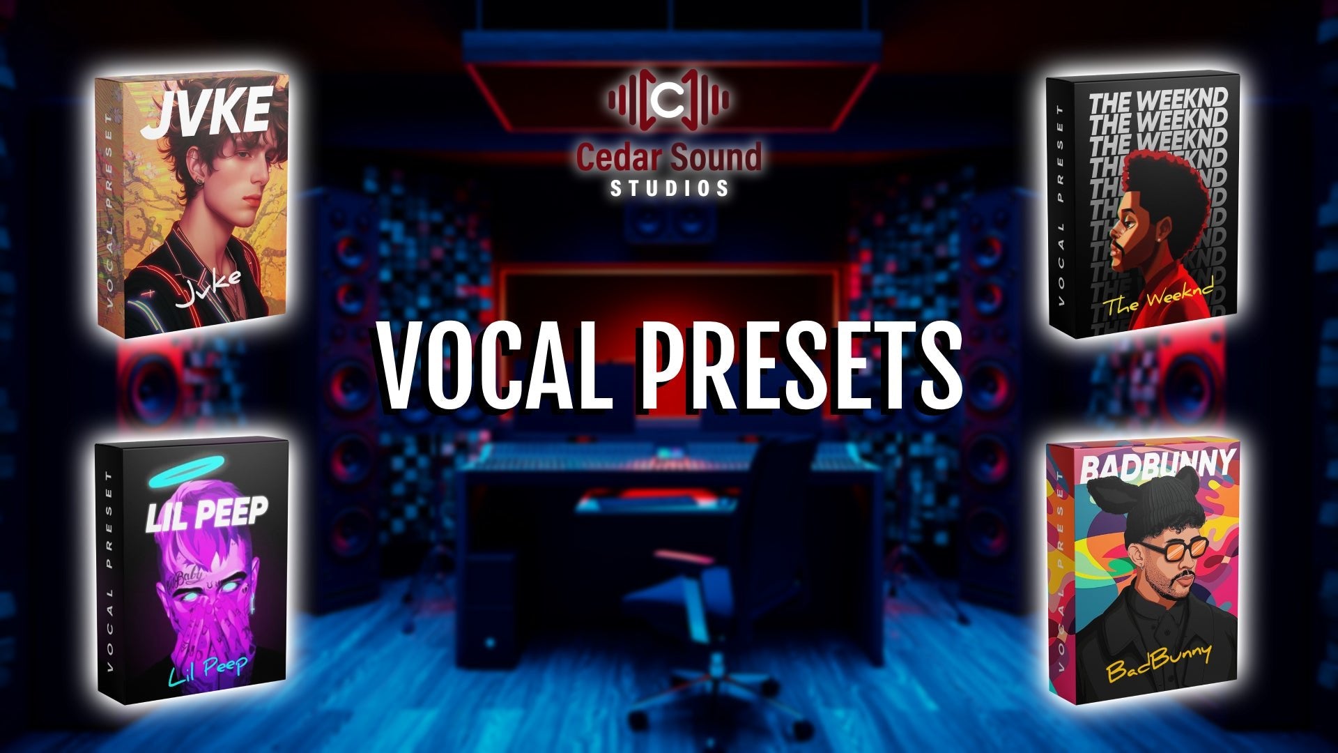 Rock Vocal Presets | Compatible with all DAWs | Cedar Sound Studios