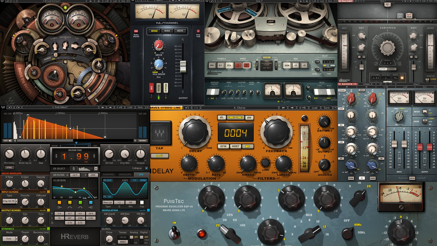 Waves Vocal Presets | Compatible with all DAWs | Cedar Sound Studios
